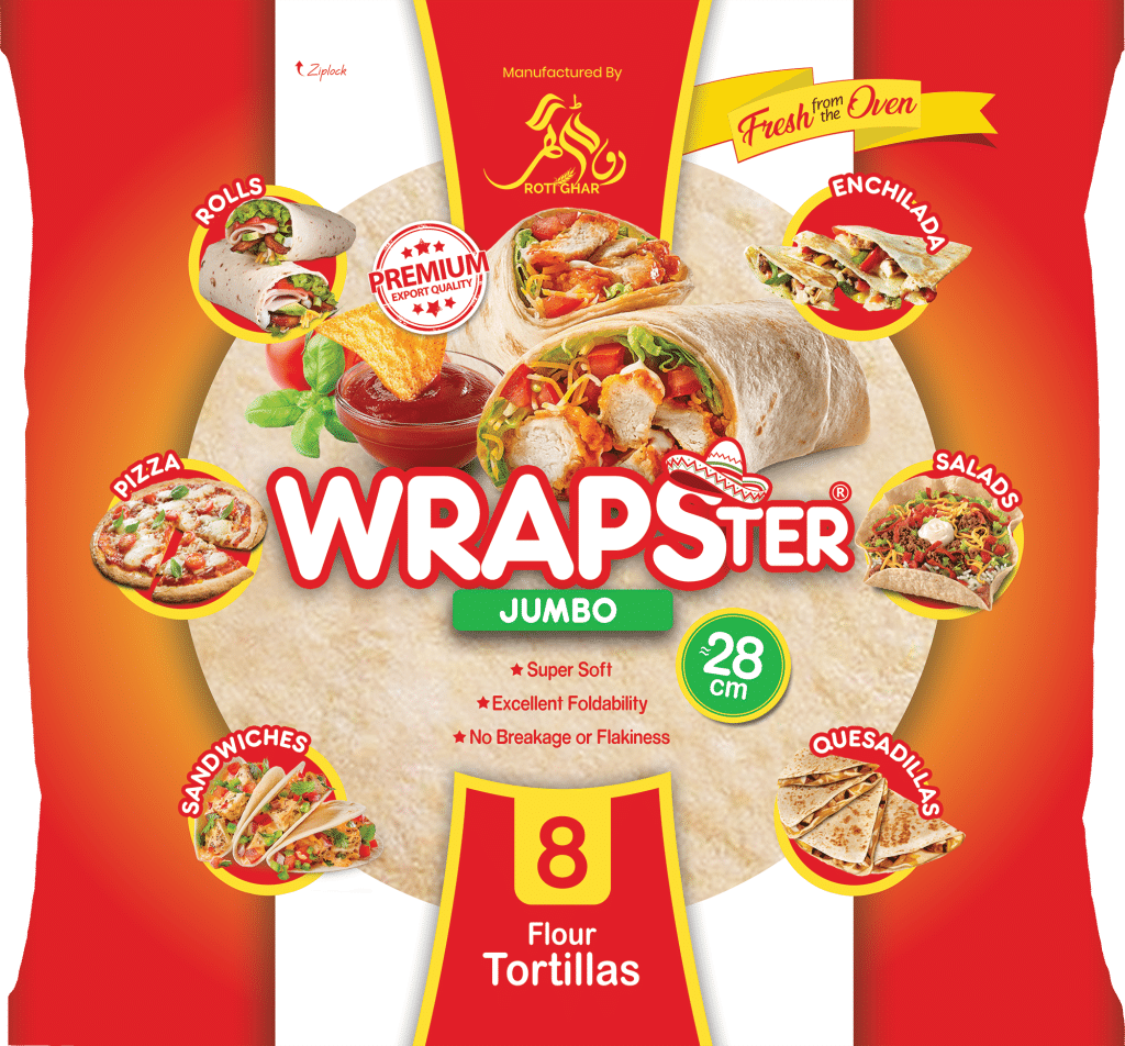 Wrapster Flour Tortilla Wraps – Rotighar